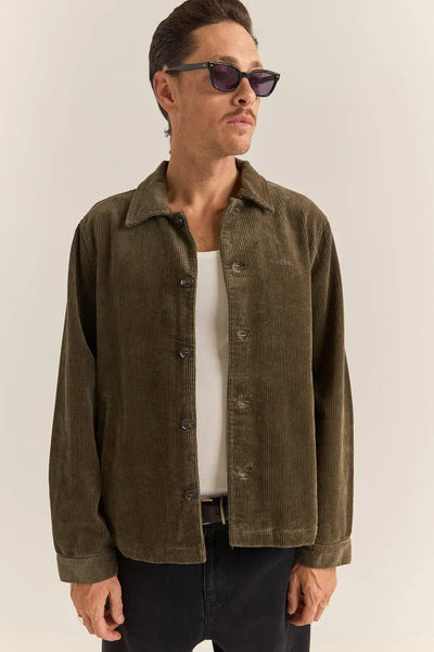 Rhythm Mens Jacket Cord Langley