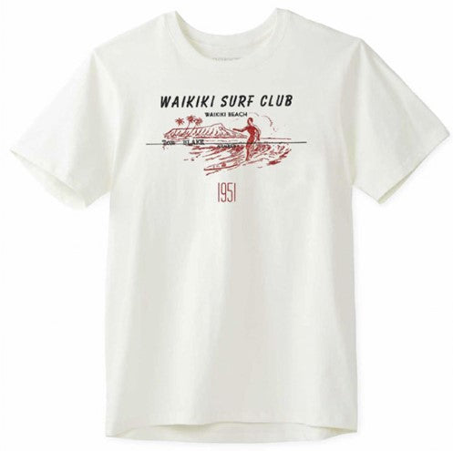 Outerknown Mens Shirt Tom Blake Waikiki Surf Club