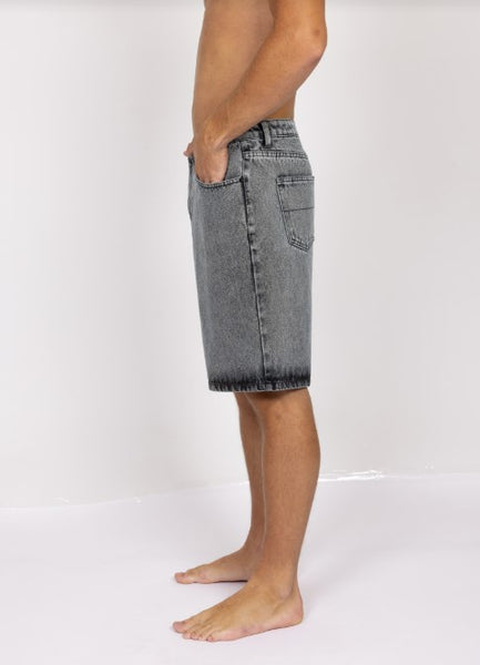 Rusty Mens Shorts Lucifer Loose Denim